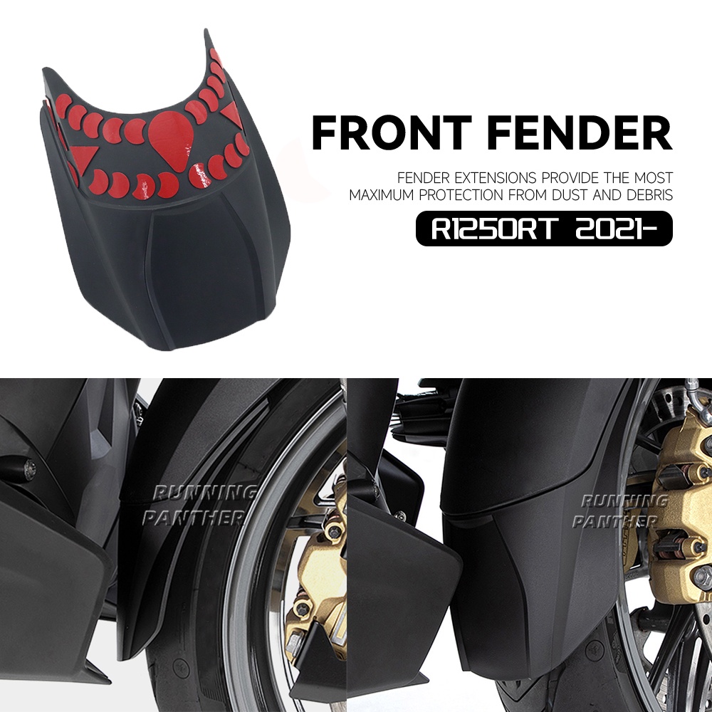 Motorcycles Accessories R1250RT Front Fender Mudguard Extender Splash ...