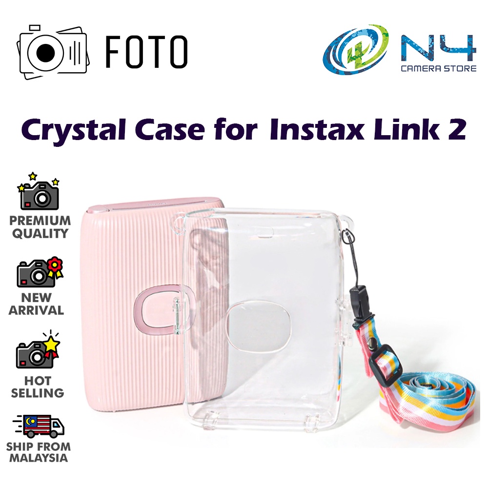 Fujifilm Instax Mini Link 2 Casing / Crystal Case for Instax Link 2 ...