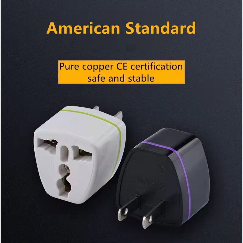 Pure copper Universal Power Conversion Head Travel power plug charger ...