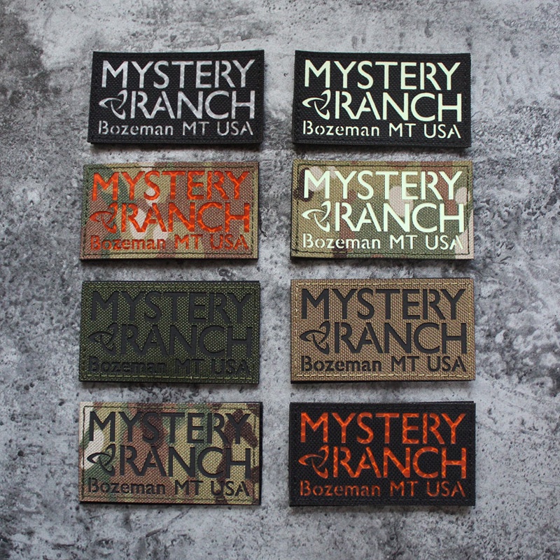 Nylon Reflective Badge Velcro Armband Luminous Patch Letter Ranch ...