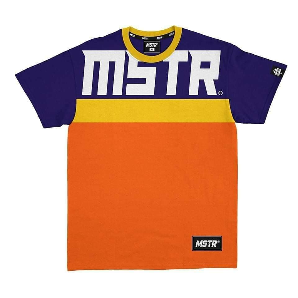 MSTR CO. - BIG LOGO Men T-Shirt (Yellow Ribbing) | Shopee Philippines