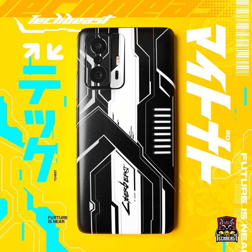 3M Cyberpunk Beast Skin Vinyl Wrap Techbeast ( MESSAGE YOUR PHONE MODEL ...