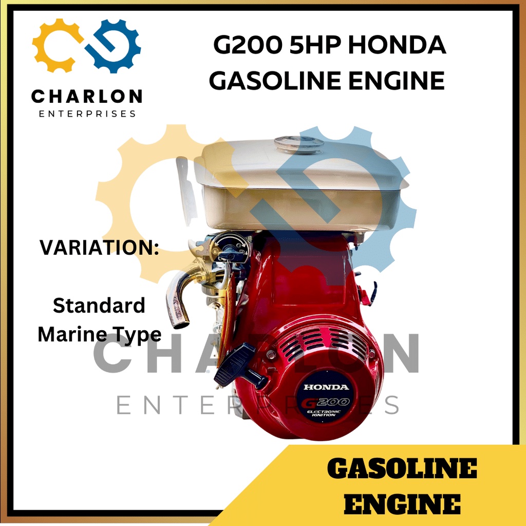 G200 5HP HONDA GASOLINE ENGINE HIGH SPEED | Shopee Philippines