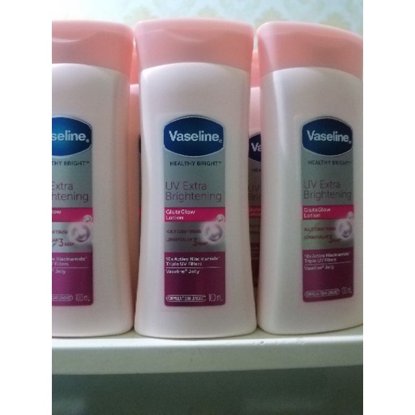 Vaseline Pink / Vaseline uv extra brightening 100 ml | Shopee Philippines