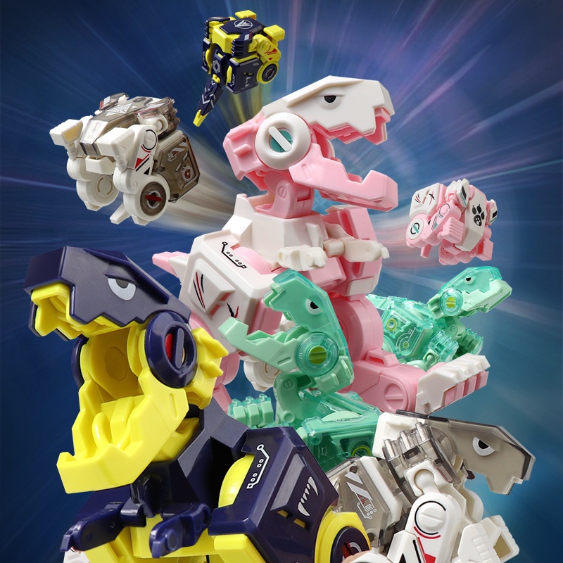 Dinosaur Robot Transforming Toy Transformer Building Block Toy Kid ...