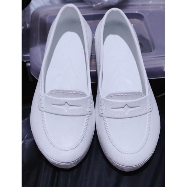 Women Eva shoes l magaan na sapatos Pambabae bluish white | Shopee ...
