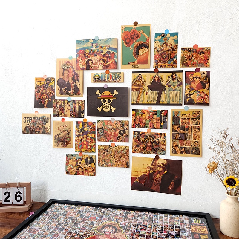 One Piece Poster Decorative Wall Poster(21PCS) | Shopee Philippines