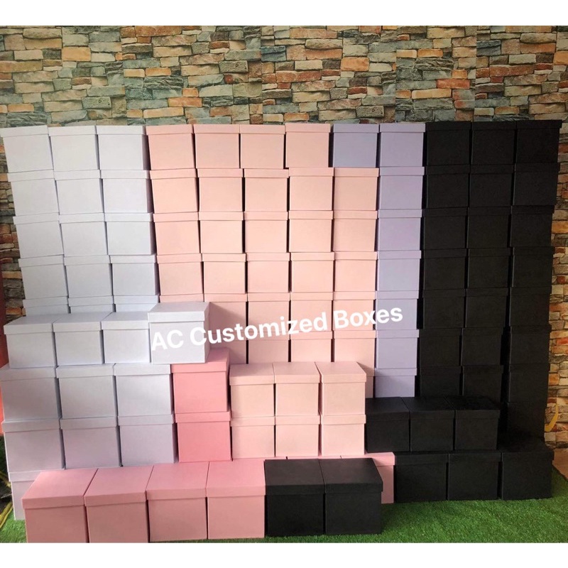 4x4x1 inches | AC Customized Hard Box | Shopee Philippines