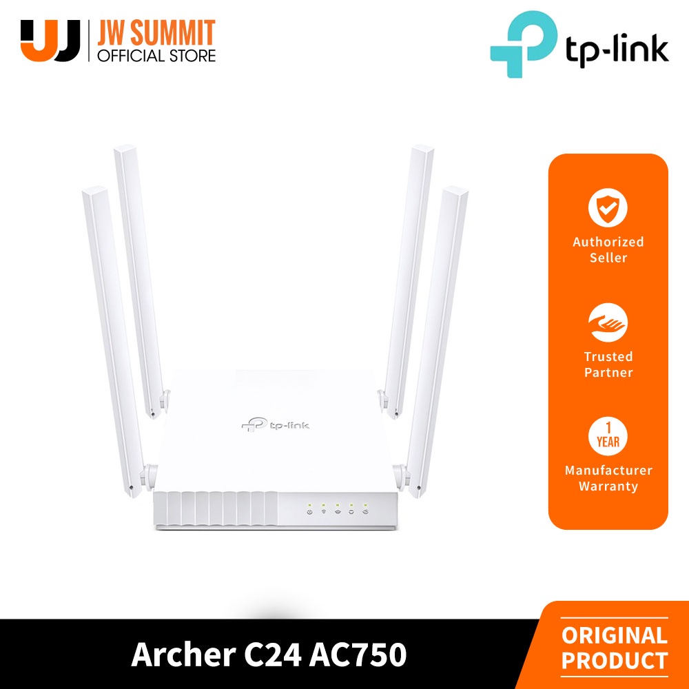 TP-Link Archer C24 AC750 Dual-Band Access Point Mode 3-in-one Wi-Fi ...