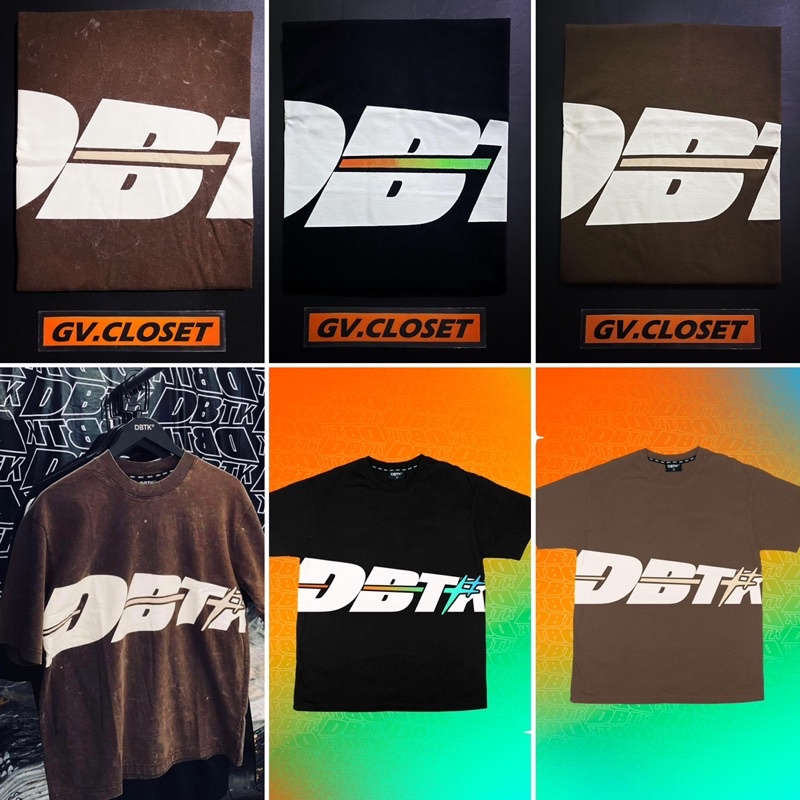 (On-Hand) DBTK “Spark Slant Tee” oversized fit w/Free Sticker | Shopee ...