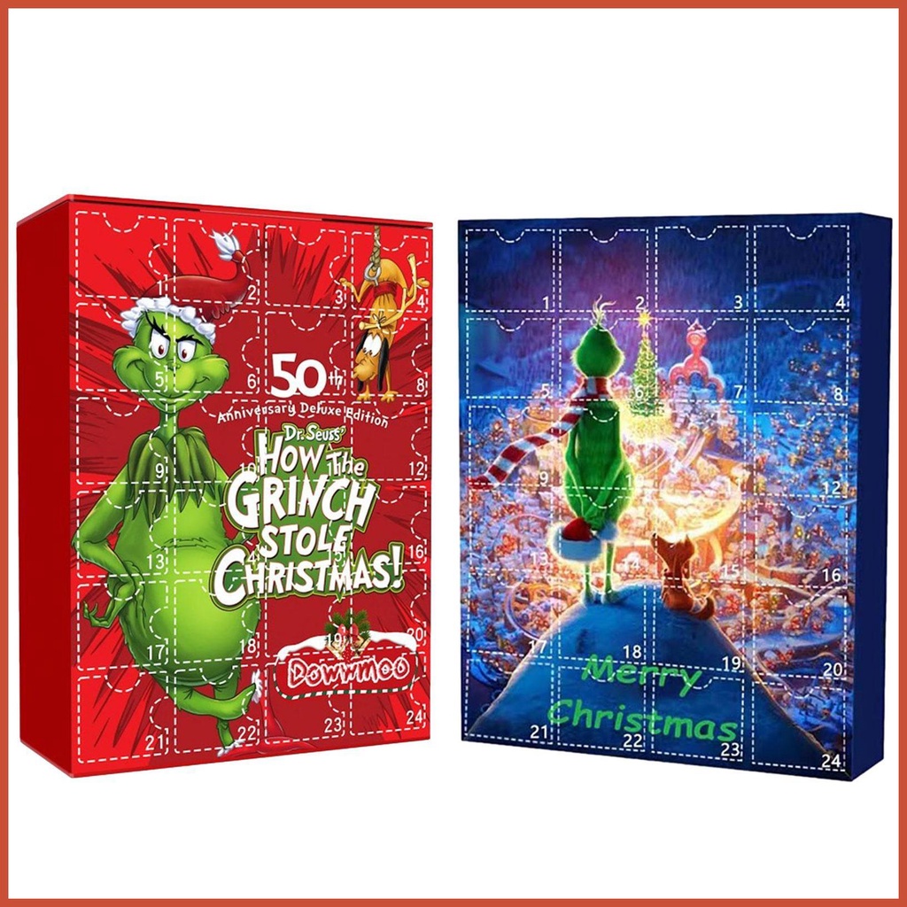 2022 Christmas Advent Calendar 24 Days Countdown Calendar with ...