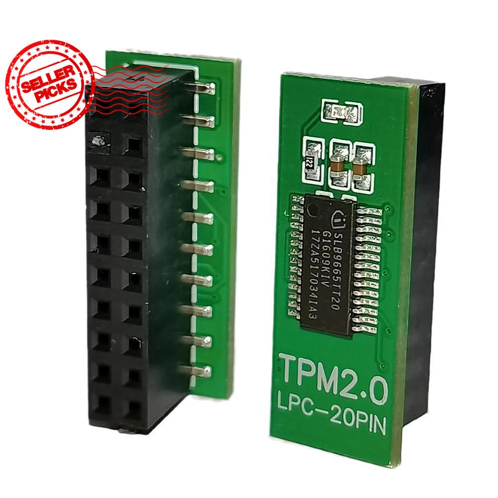 Tpm Module 20pin Lpc FOR ASUS/Intel/AMD/GIGABYTE Encryption Security ...