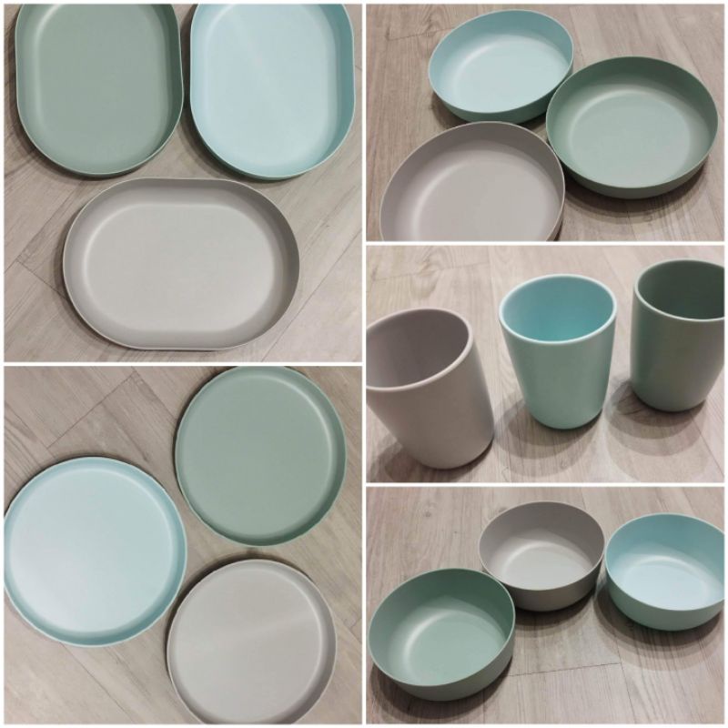 Melawares New TEAL Plates Dinnerware | Shopee Philippines