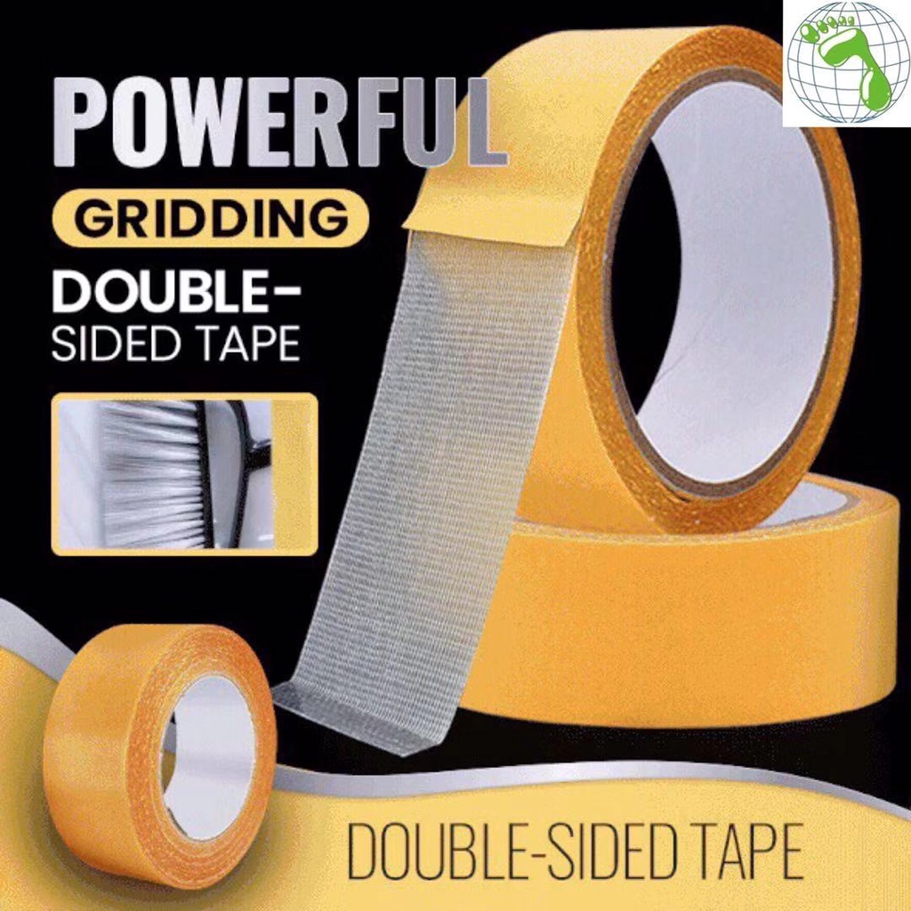 Double-Sided Tape Mesh Heavy High Strong Sticky Durable Duct Cloth Tape ...