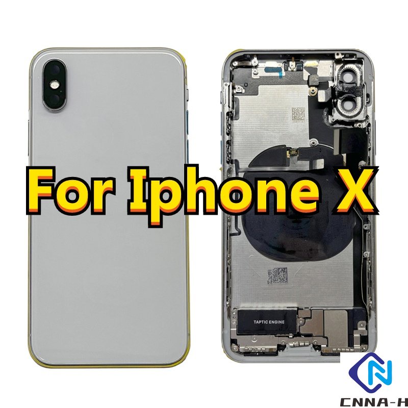 For Iphone X XR Full Assembly Back Housing Change Repair Middle Chassis ...