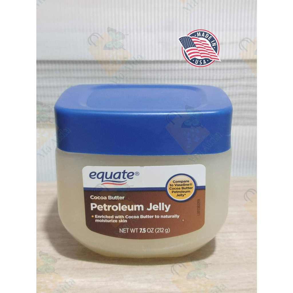 EQUATE Petroleum Jelly cocoa Butter 7.5 oz (212g) | Shopee Philippines