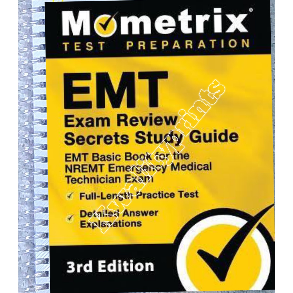EMT EXAM REVIEW SECRETS STUDY GUIDE (MOMENTRIX TEST PREP) | Shopee ...