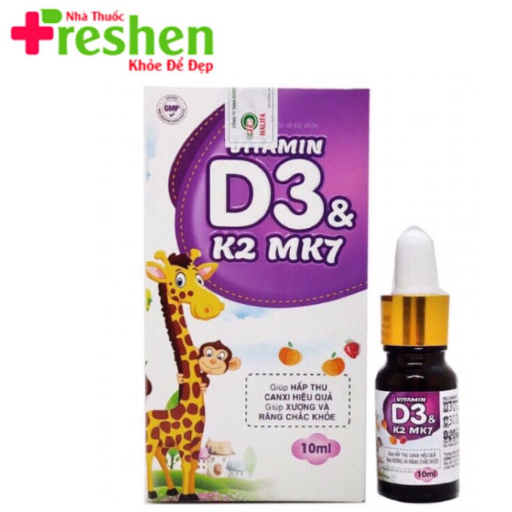 Vitamin D3 & K2 MK7 drops 10ml | Shopee Philippines