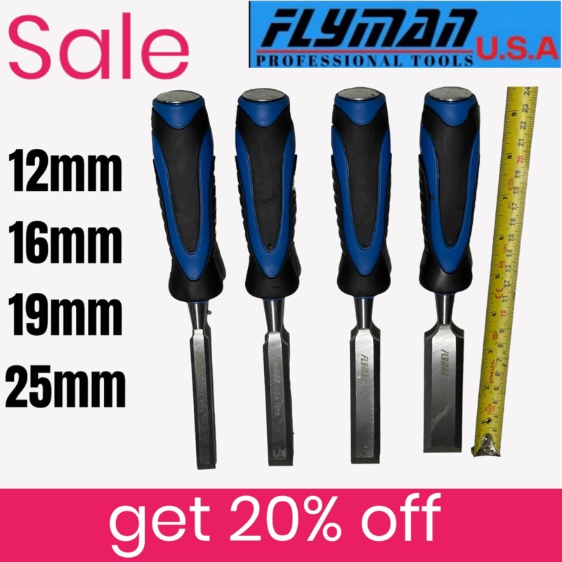 Wood Carving Chisel (PAET) High Quality ORIGINAL USA 12,13mm,19mm and ...