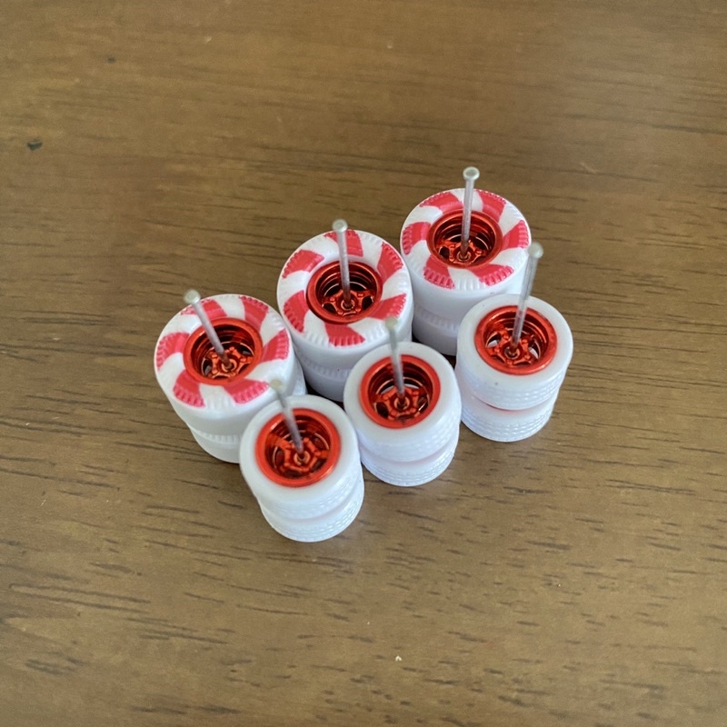 HOTWHEES BELL AIR GASSER WHEELS WHITE CANDY CHRISTMAS EDITION | Shopee ...