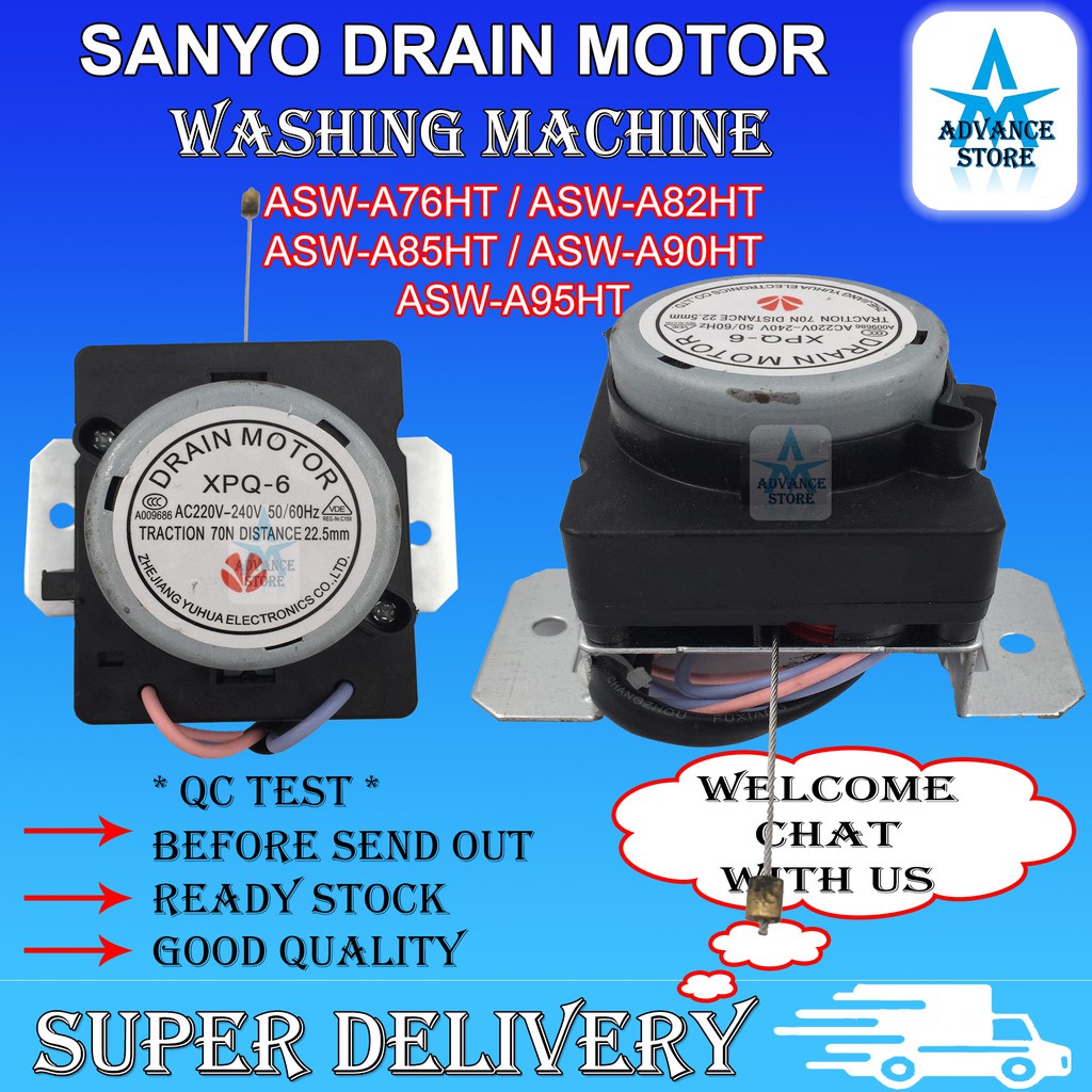 ASW-A76HT ASW-82HT ASW-A82HT ASW-A85HT ASW-A90HT ASW-A95HT SANYO Drain ...