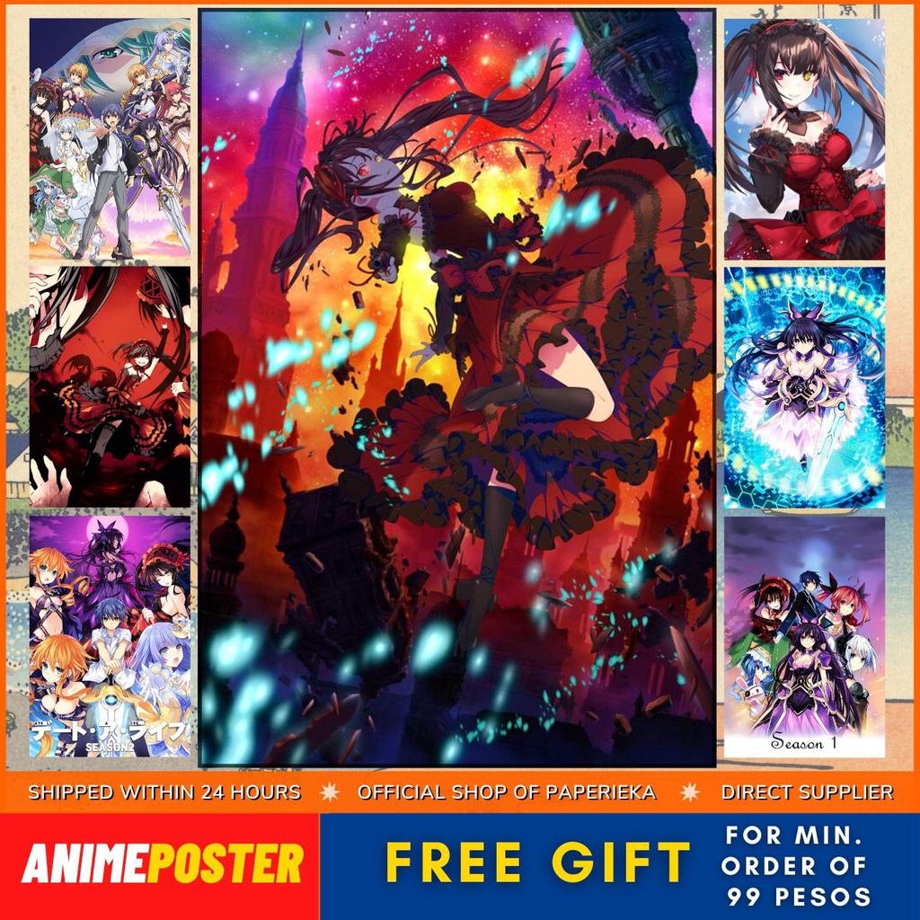 Date A Live : Official Anime Poster / Stickers / Laminated Posters ...
