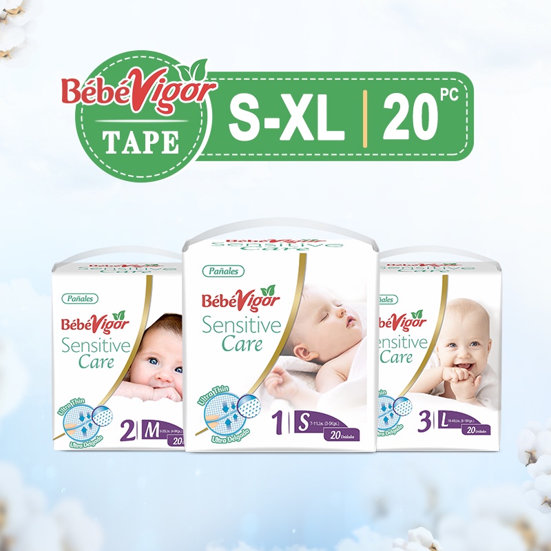 Korea Baby Diaper Tape 50pcs NB S M L XL XXL Unisex Ultra Thin Dry Breathable Diapers | Shopee ...
