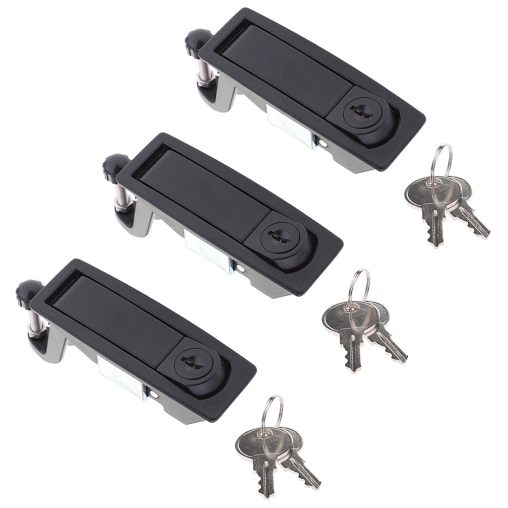 3x Rv Baggage Compartment Door Lock - Flush Lever Compression Locking ...
