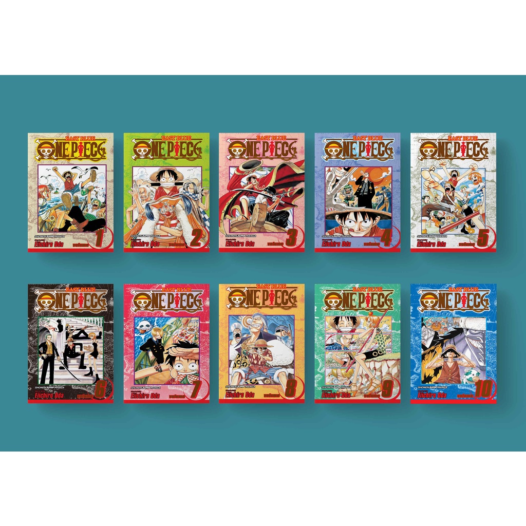 One Piece Manga Volume 1-10 | Shopee Philippines