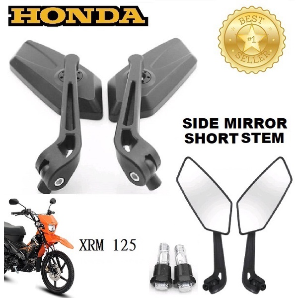 HONDA XRM 125 Clear Side Mirror Motorcycle Accessories 1 Pair Color ...