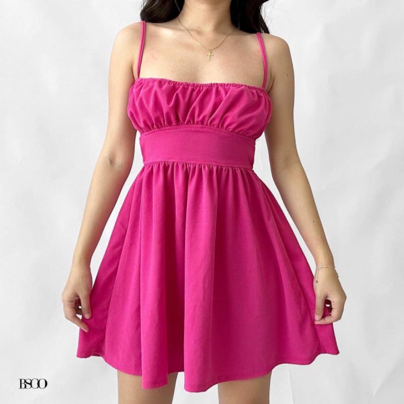 ONHAND BSCO CALLIE PINK SEXY DRESS! KOREAN STYLE KOREAN FASHION OUTFIT ...