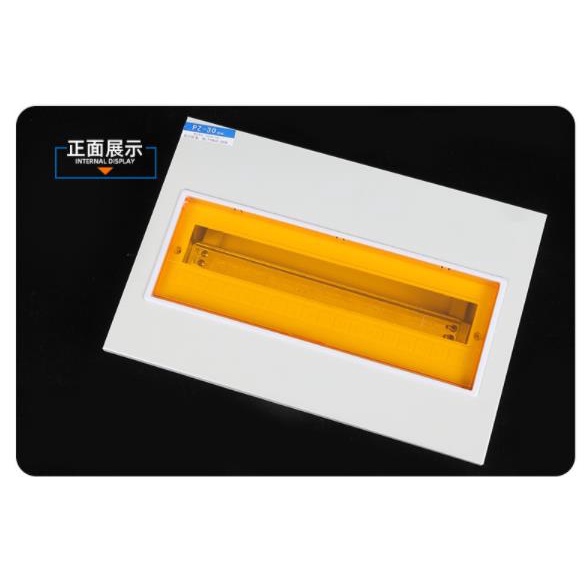 Iron Distribution Box PZ30 dark assembly electric box household air-open leakage circuit breaker ...