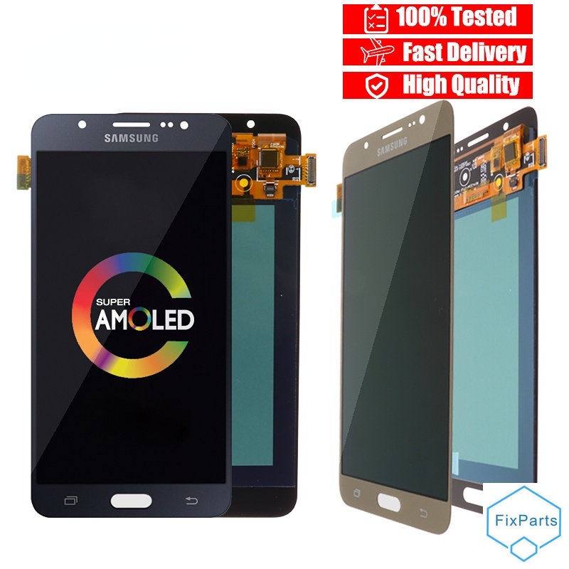 5.5'' Super Amoled LCD For Samsung Galaxy J7 2016 J710 J710F J710M J710G LCD Display Touch ...