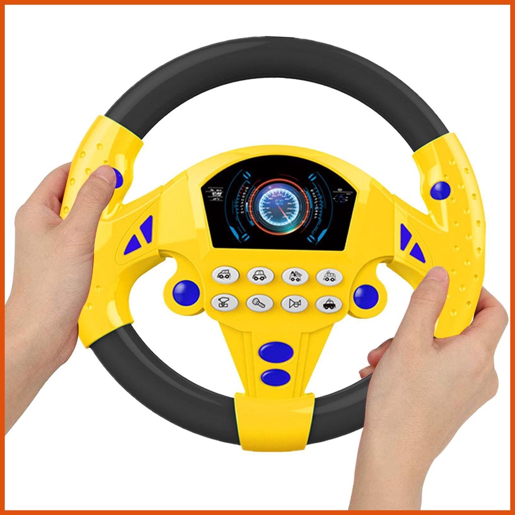 Toy Steering Wheel for Toddler Fun Creative Car Driving Toy with Sound ...