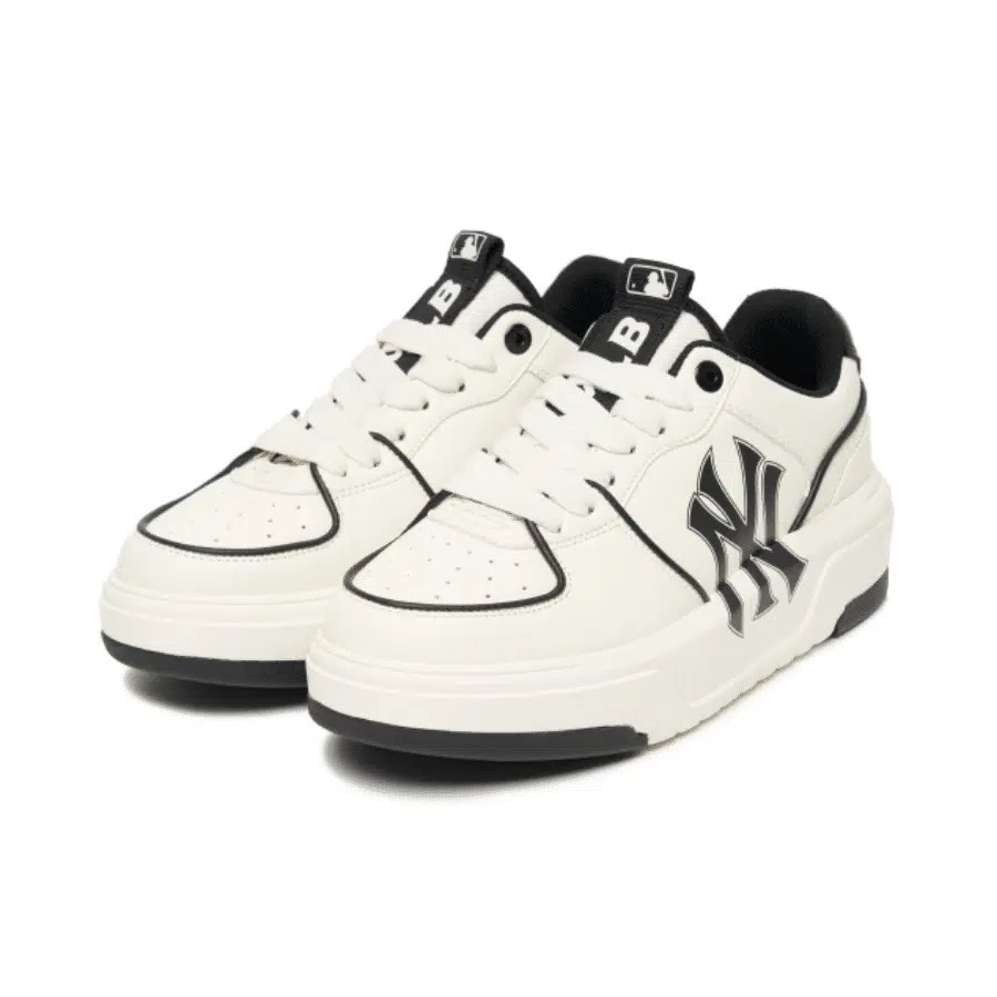 Mlb Chunky Liner NY Shoes Black with Padded Sole, Extremely Hot for ...