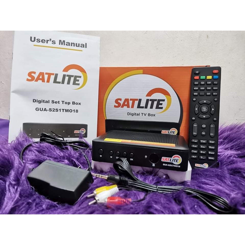 SATLITE BOX @ 600 ONLY / 1 MONTH LOAD | Shopee Philippines