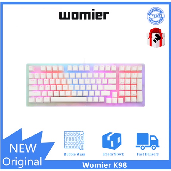 Womie K98 Hot Swap RGB Mechanical Keyboard | Shopee Philippines