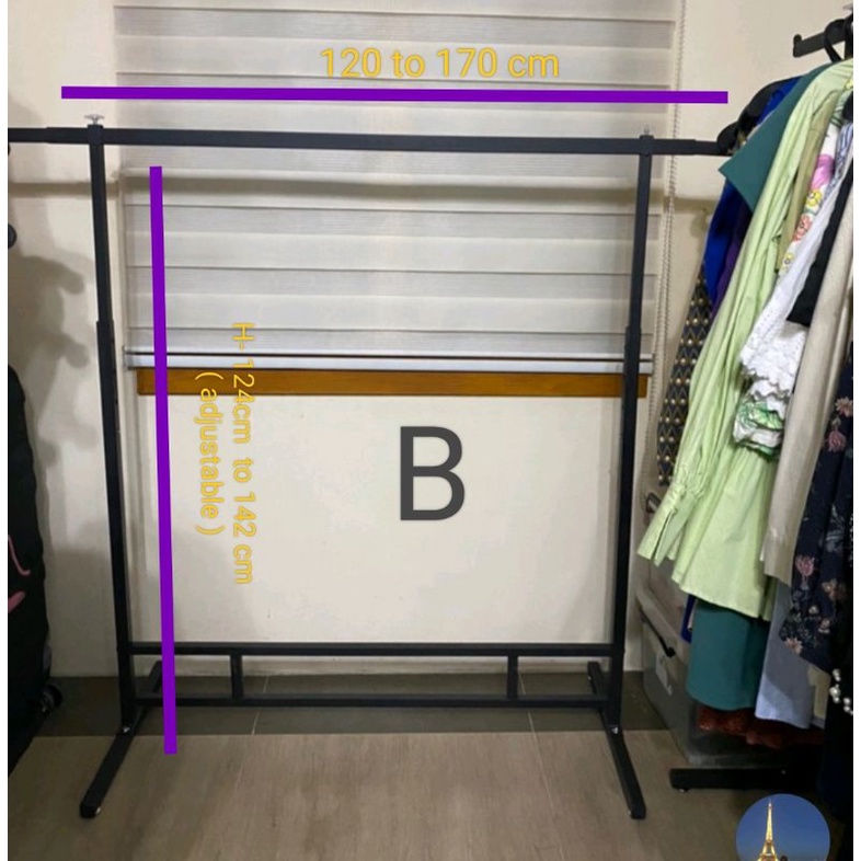 HEAVY DUTY CLOTH RACK drying rack sampayan heavy duty with seven balls ...