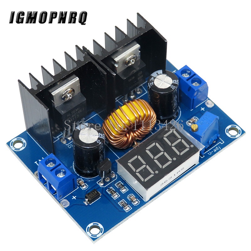 XH-M401 XL4016E1 Voltage Regulator Digital PWM Adjustabl DC-DC Step Down Buck Converter Power ...