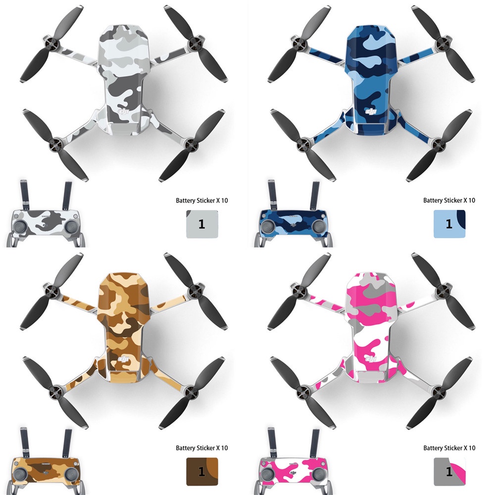 Waterproof Decal Skin Decorative Stickers for DJI Mavic Mini 1 Drone ...