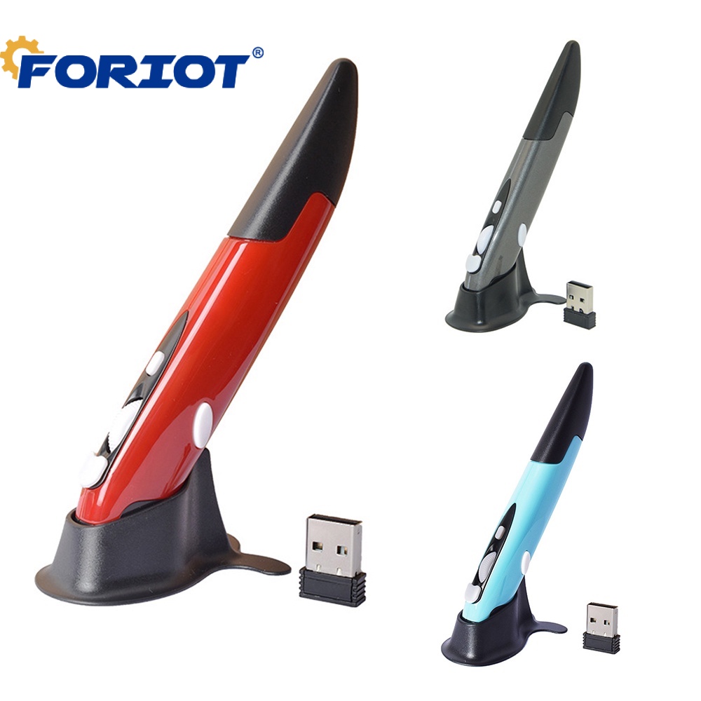 2.4G Wireless Mouse Pen USB Optical Presenter Pen Mouse Adjustable ...