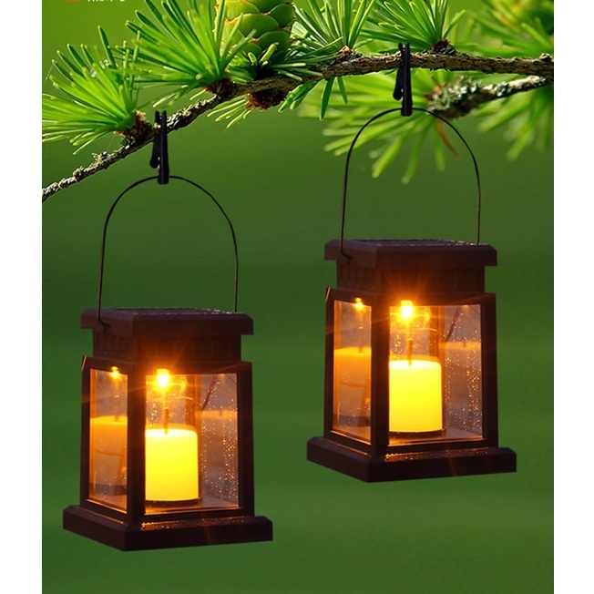NSS solar candle light lantern LED automatic sensor waterproof garden ...