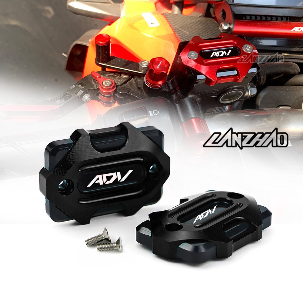 pair for HONDA ADV150 ADV160 ADV350 Motorcycle CNC Brake Fuel Oil Cap ...
