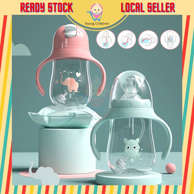 Nursing Bottle Milk Bottle Botol Air Susu Baby Feeding Bottle Children ...