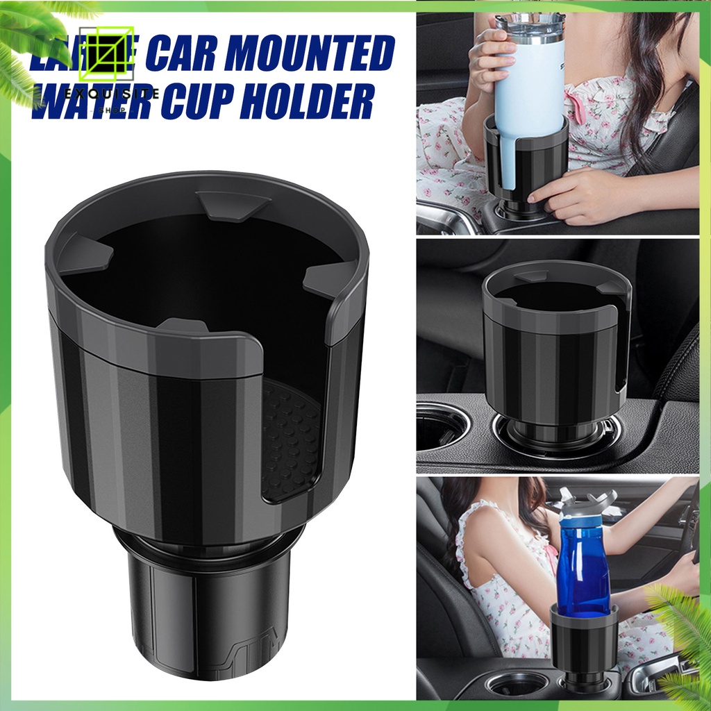 【EST】Car Water Bottle Holder Car Cup Holder Expander with Adjustable ...