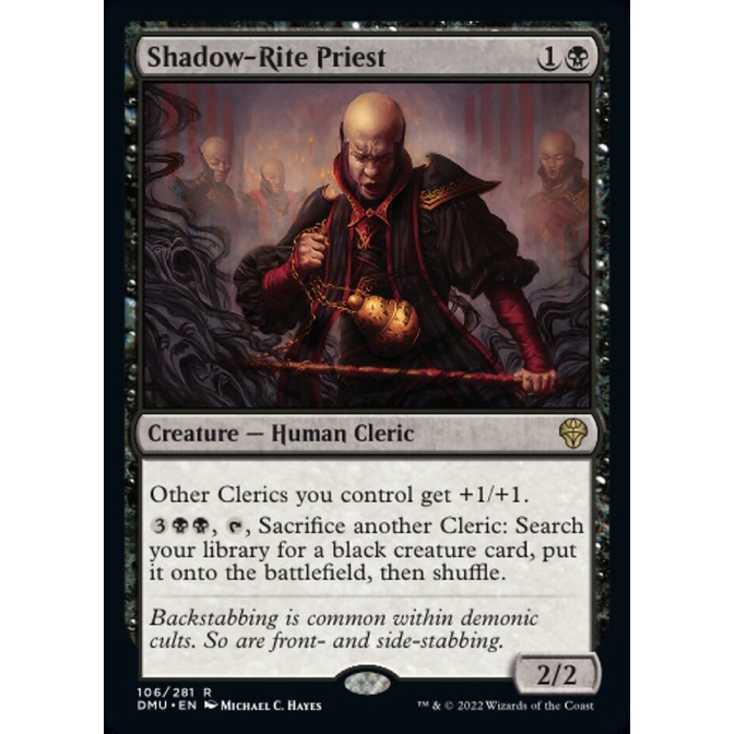 MTG Shadow-Rite Priest - Dominaria United (DMU) Mint | Shopee Philippines