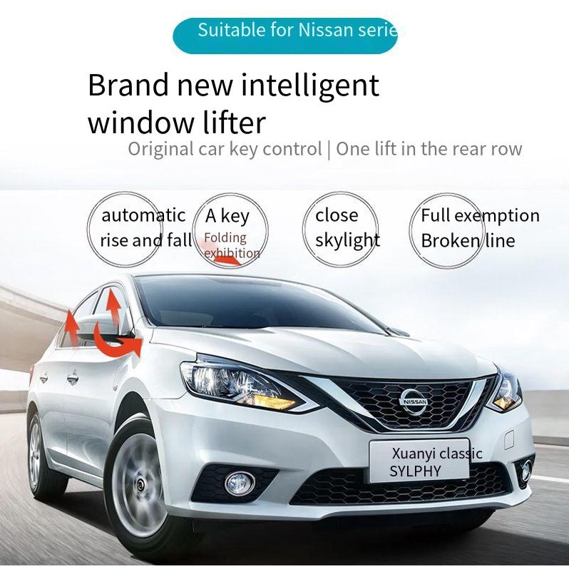 drop lock driving automatic close window lifter door lock OBD one-key ...