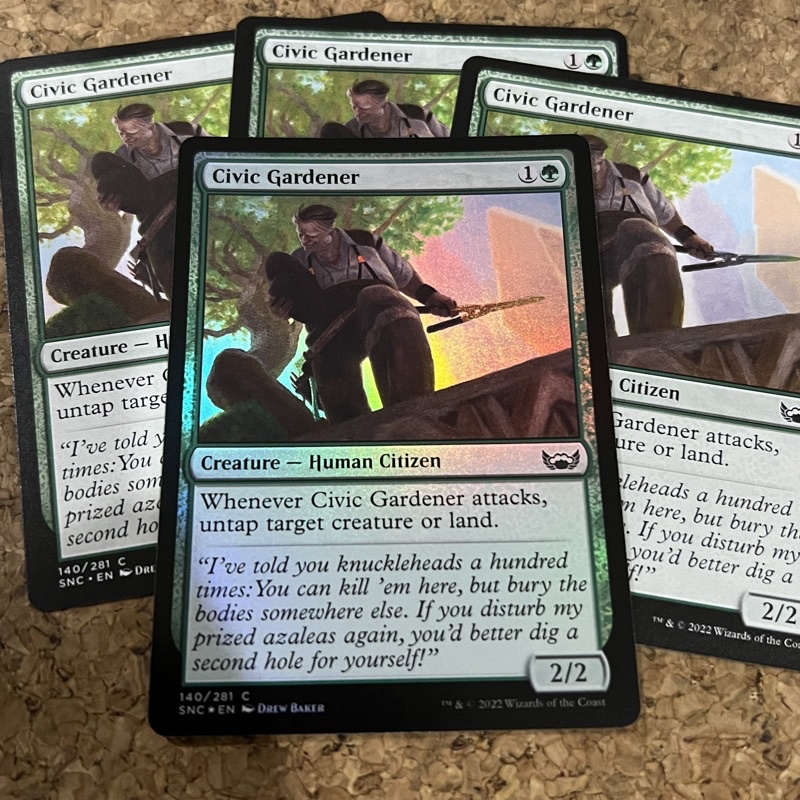 MTG CIVIC GARDENER | HUMAN CITIZEN | STREETS OF NEW CAPENNA | GREEN ...