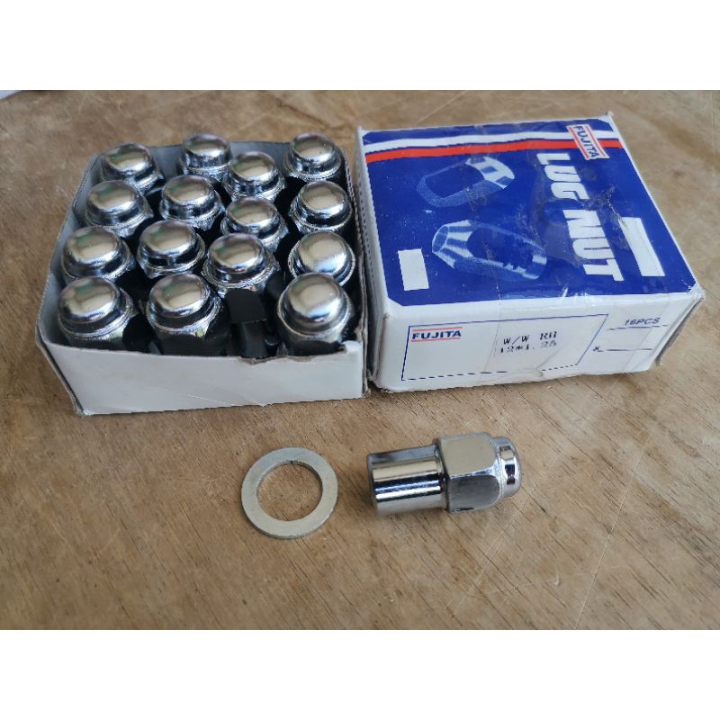 Mug Wheel Nut 12x1.25 with Washer Set | Shopee Philippines
