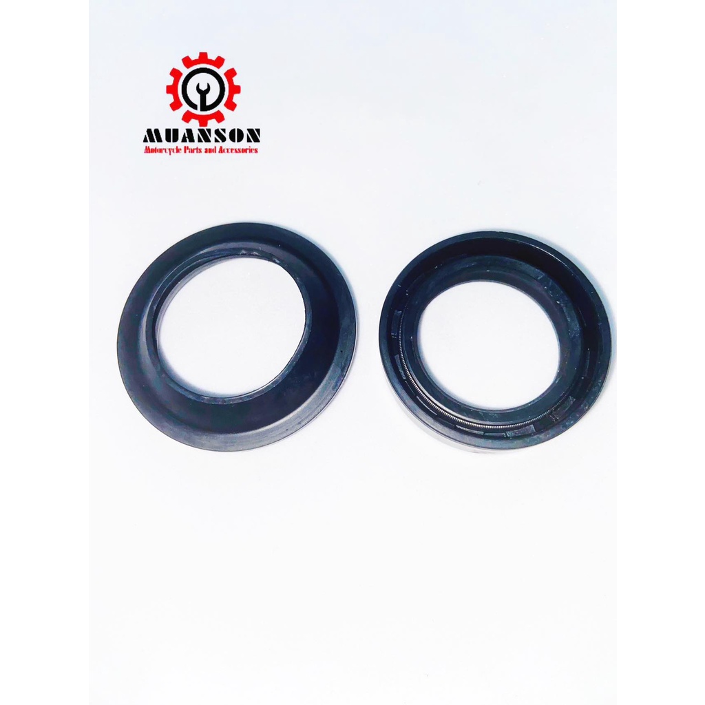 MOTORCYCLES BAJAJ CT100 FRONT FORK OIL SEAL WITH DUST SEAL/WIND 125 ...